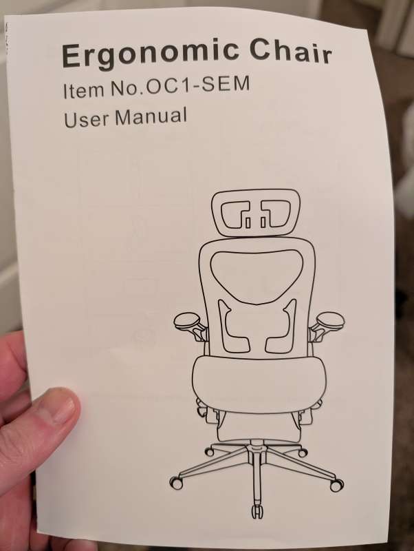 Flexispot OC1-SEM Foldex desk chair review - Nice chair with a hidden ...