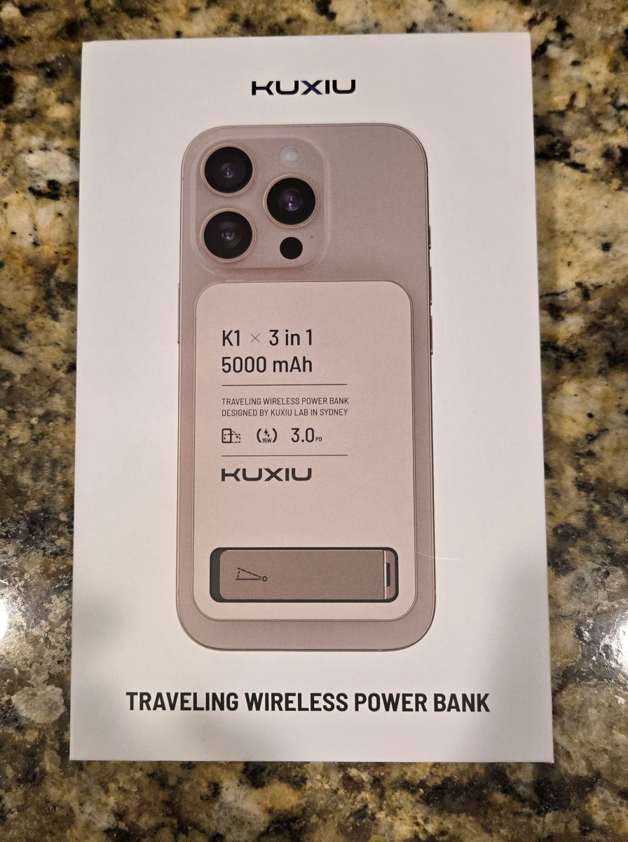 Kuxiu K1 MagSafe power bank review - The Gadgeteer