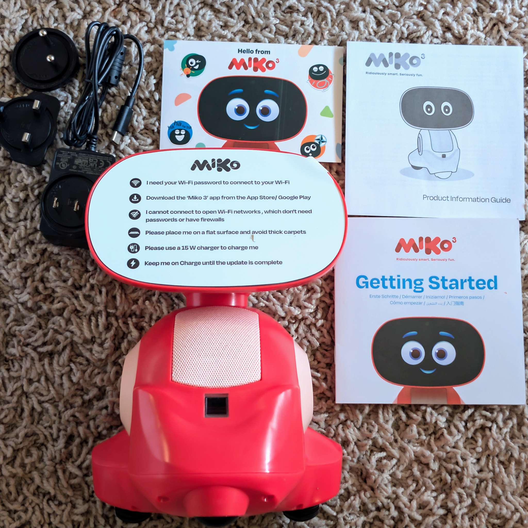 Miko 3: The AI-Powered Learning Robot review - a small tablet dressed ...