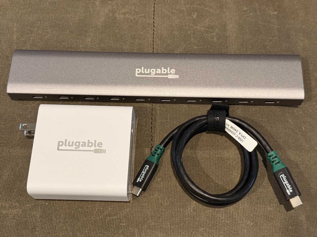 Plugable USB Type-C Power Delivery 10-port priority charger review ...