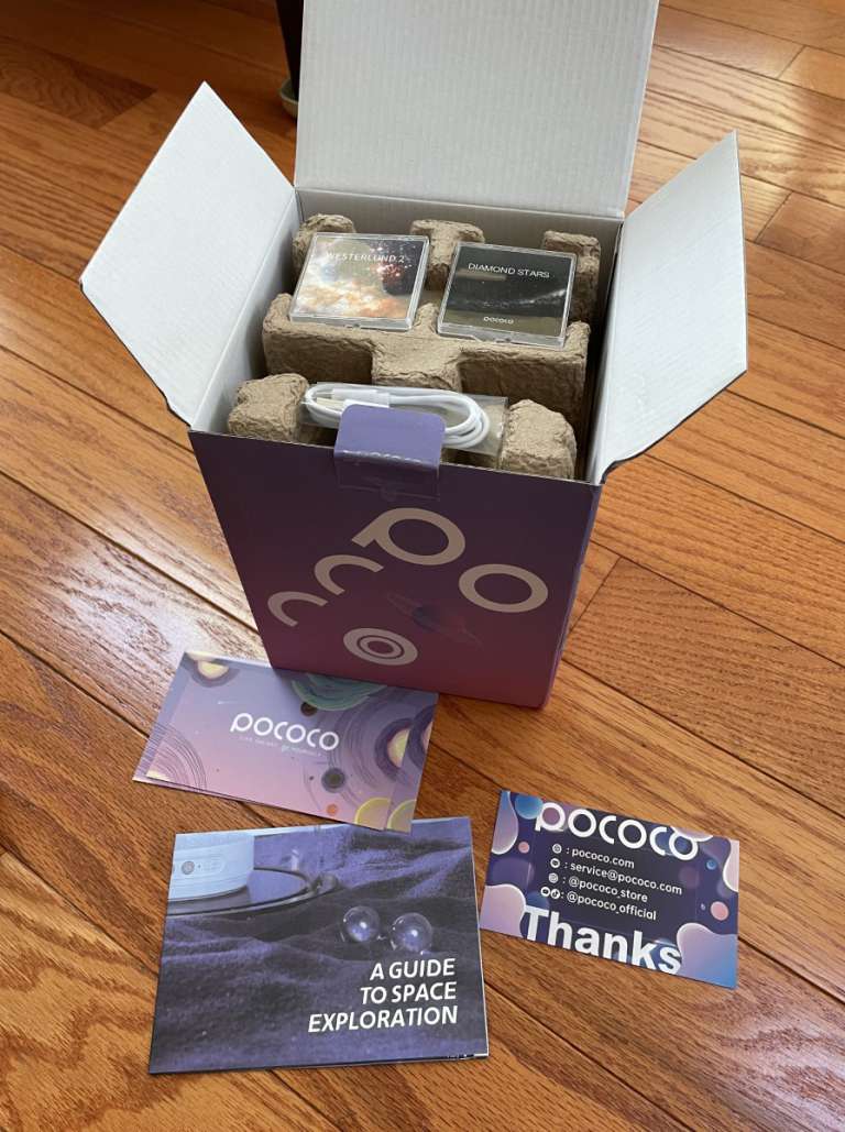Pococo Galaxy Star Projector review – A portable planetarium for your ...