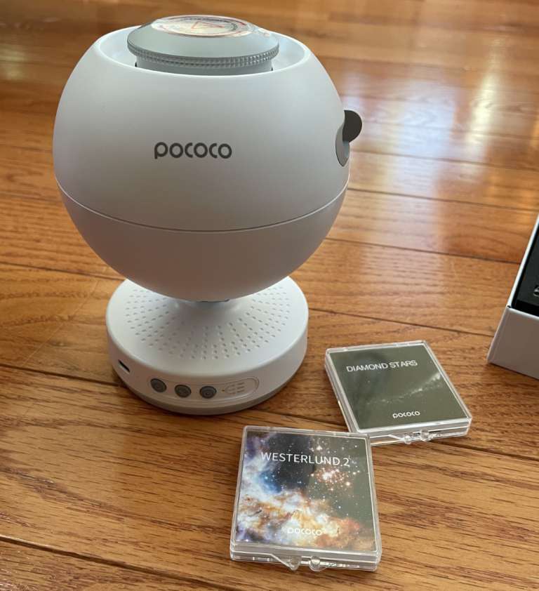 Pococo Galaxy Star Projector review – A portable planetarium for your ...