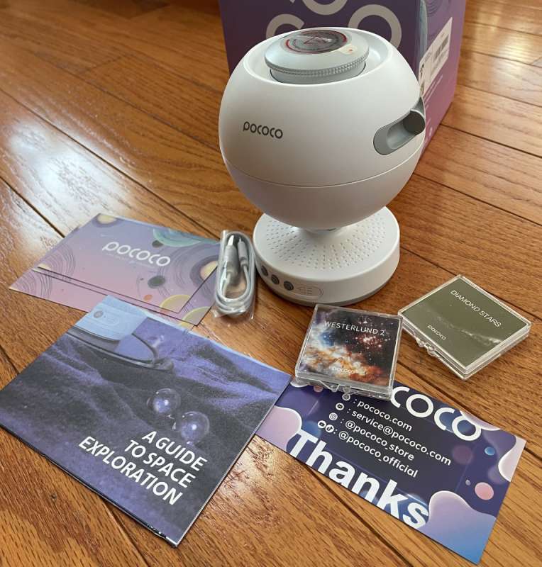 Pococo Galaxy Star Projector review – A portable planetarium for your ...