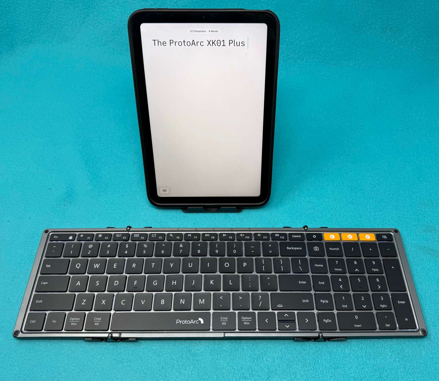 ProtoArc XK01 folding keyboard review - An EDC keyboard that does ...