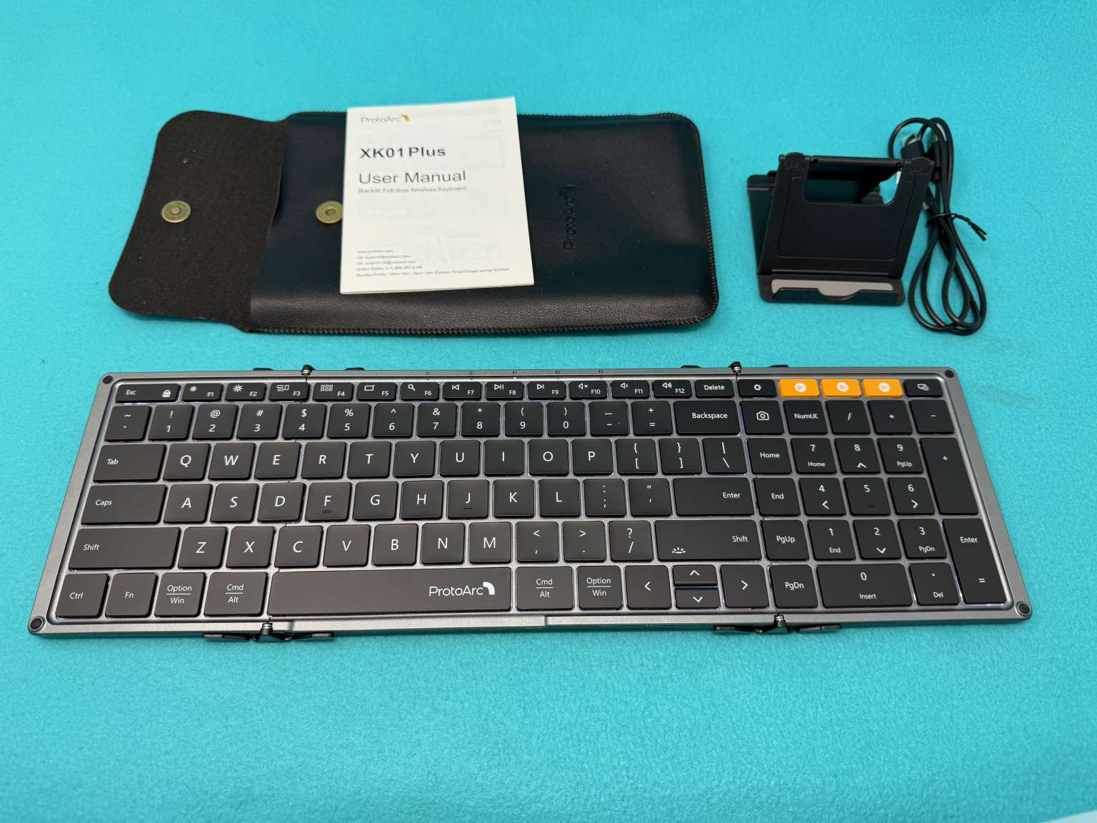 ProtoArc XK01 folding keyboard review - An EDC keyboard that does ...