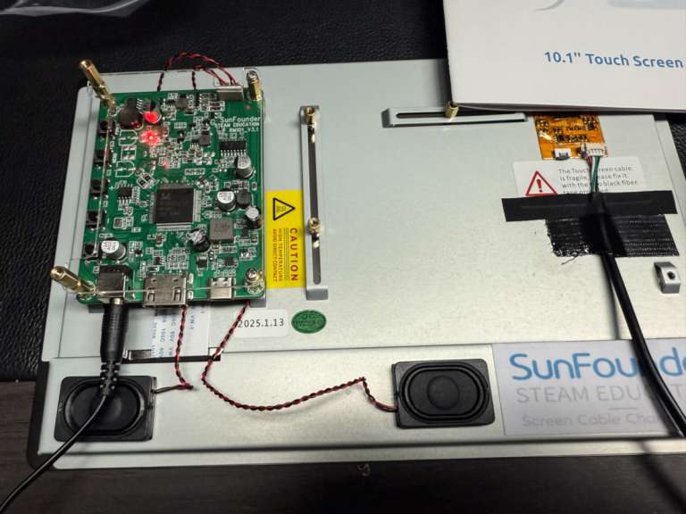 SunFounder Raspberry Pi 10 inch DIY touch screen review - The Gadgeteer