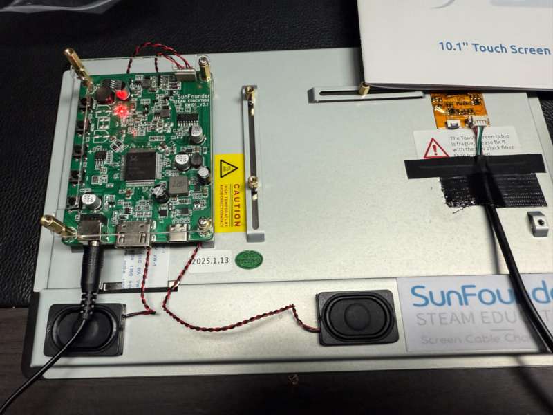 SunFounder Raspberry Pi 10 inch DIY touch screen review - The Gadgeteer