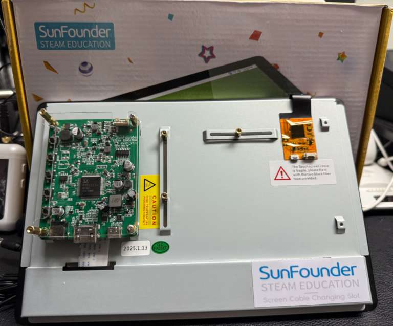 SunFounder Raspberry Pi 10 inch DIY touch screen review - The Gadgeteer