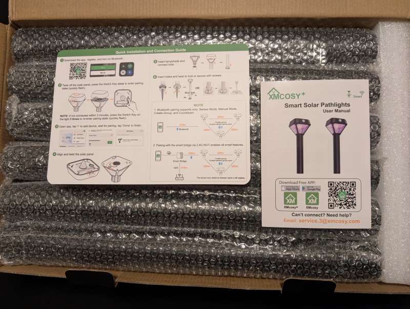 XMcosy+ Smart Solar Pathlight review - Light things up! - The Gadgeteer