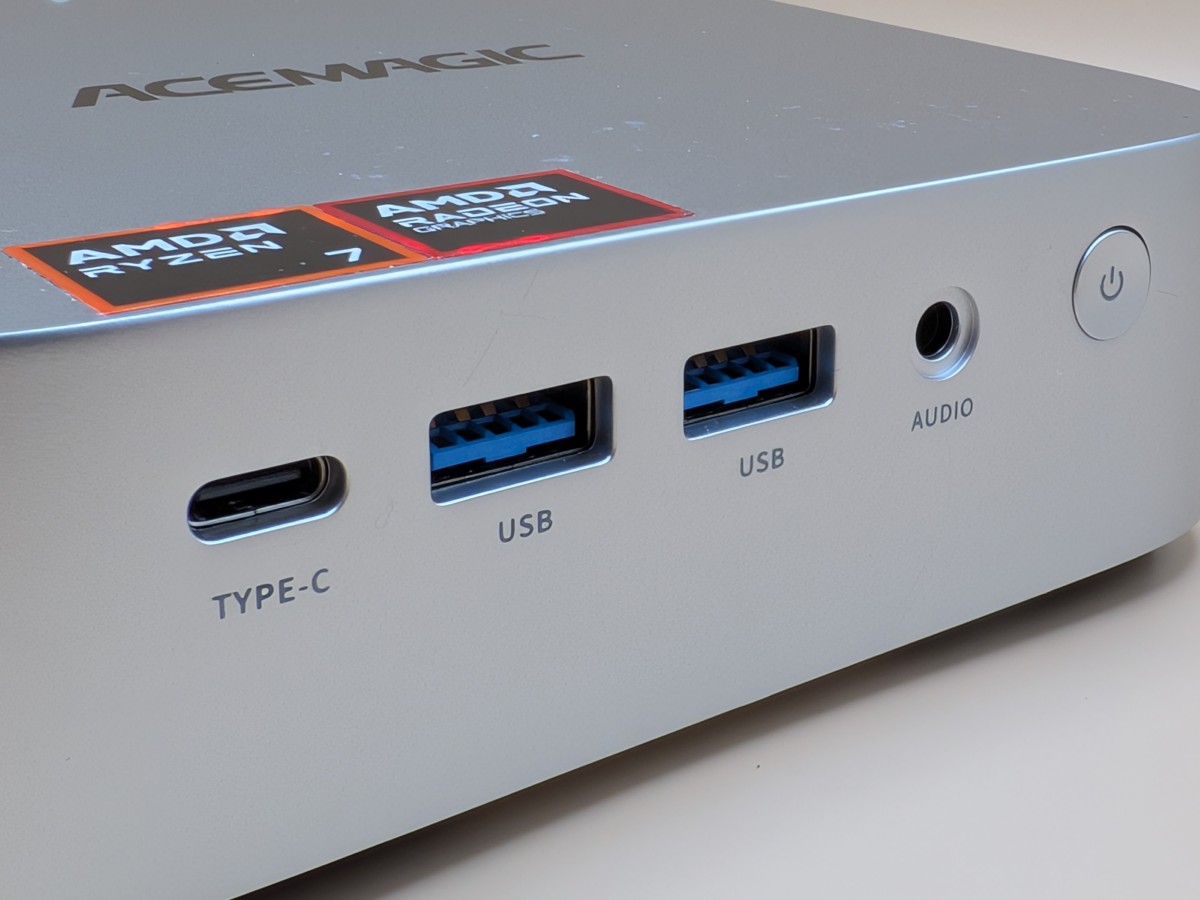 ACEMAGIC W1 AMD Ryzen™ 7 8745HS Mini PC review - pretty fast for yet ...