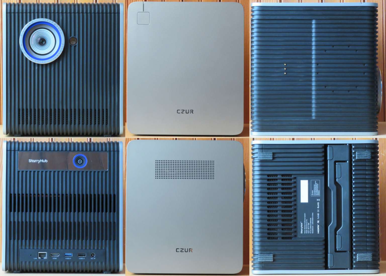 CZUR StarryHub Q1 Pro smart projector review - A projector so smart, it ...