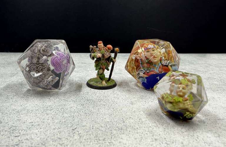 Make your D&D sessions even more epic with Hero Forge custom dice ...
