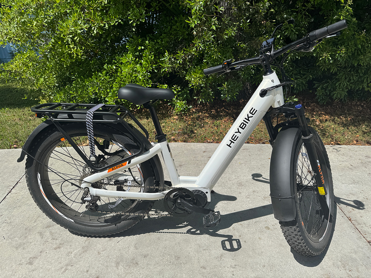 Heybike Alpha All-Terrain, Mid-Drive Fat Tire E-bike review - Is mid ...