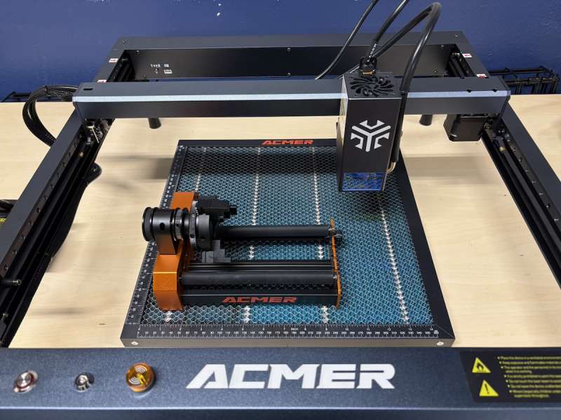 Acmer P2 33W laser engraver cutting machine review - Powerful! - The ...