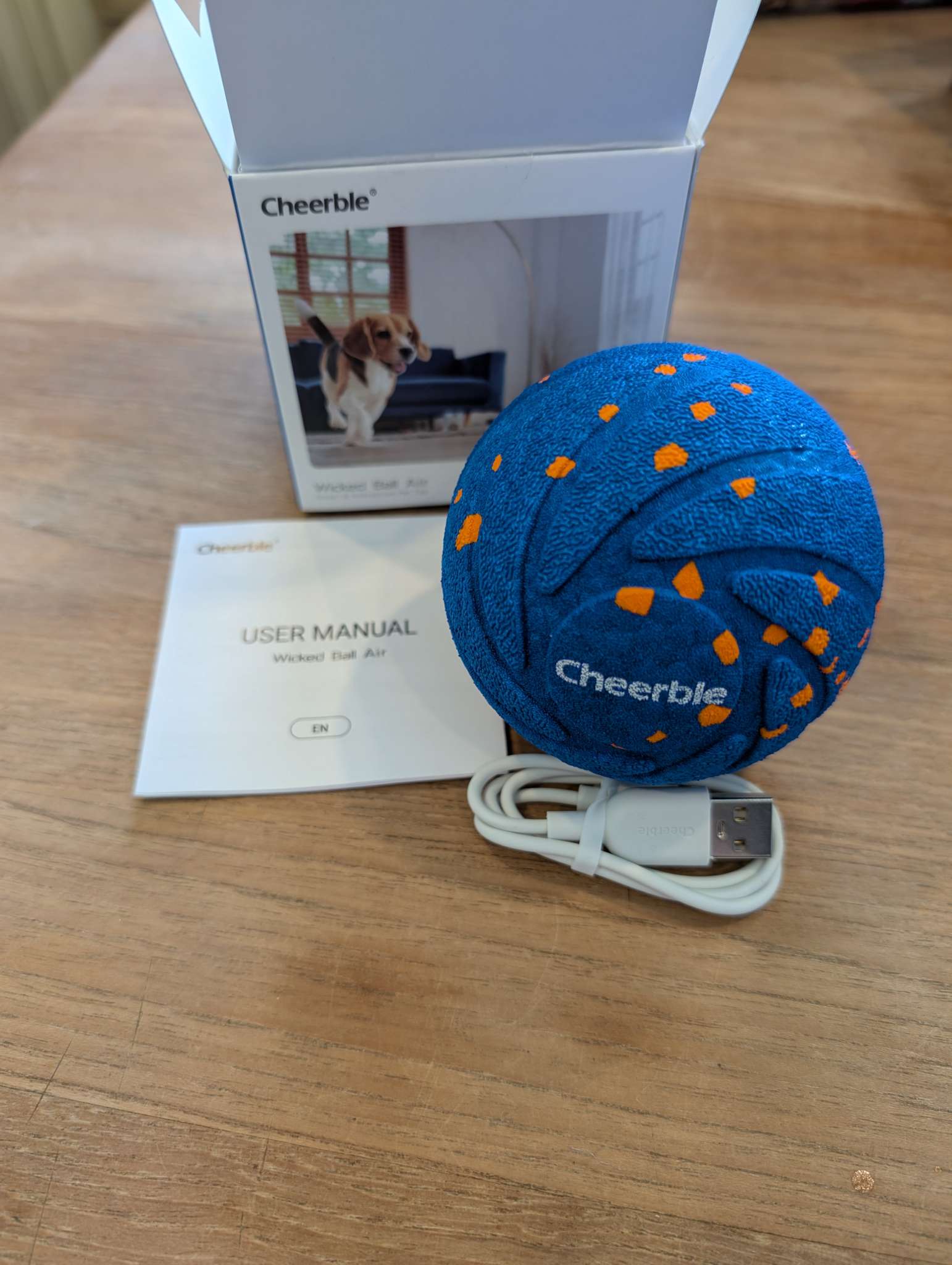 Cheerble Wicked Ball Air dog toy review - The Gadgeteer