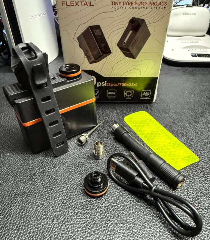 FLEXTAIL Tiny Tyre Pump Pro ACS review - The perfect pump for your bike - The Gadgeteer