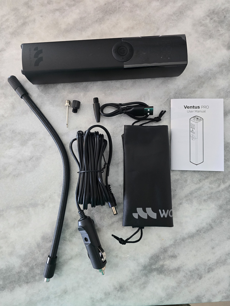 WooWind Ventus Pro smart air pump review - The Gadgeteer