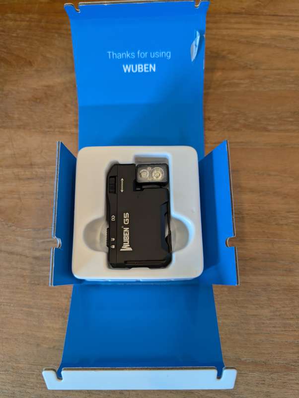 WUBEN G5 flashlight review - Great little all-purpose EDC light! - The ...