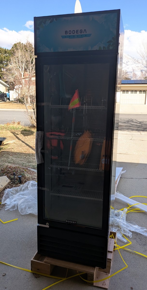 Bodega Single door display cooler review - a great cooler with eye ...