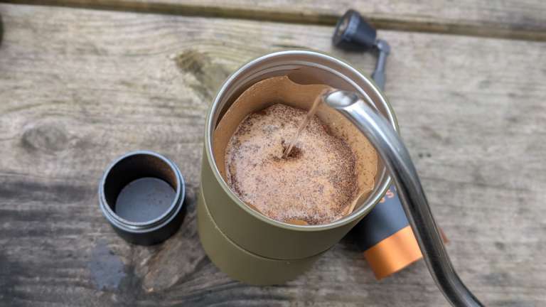 VSSL Nest Pour Over with Java G25 Grinder bundle review - great coffee ...