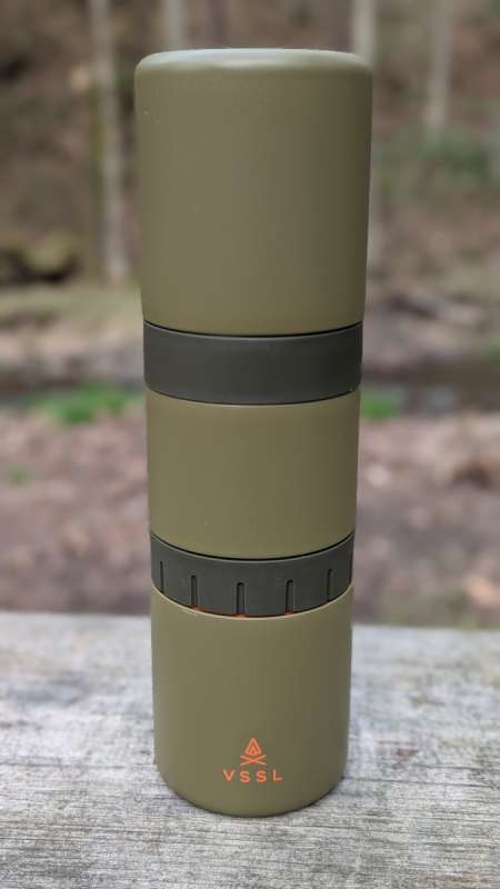 VSSL Nest Pour Over with Java G25 Grinder bundle review - great coffee ...