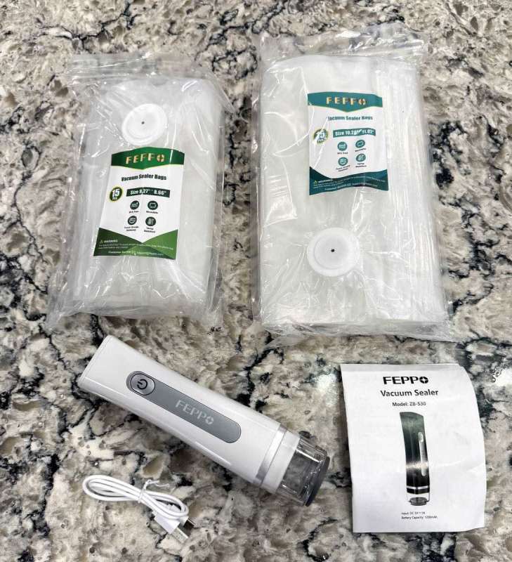 FEPPO Vacuum Food Sealer review - An easy to use food storage solution ...