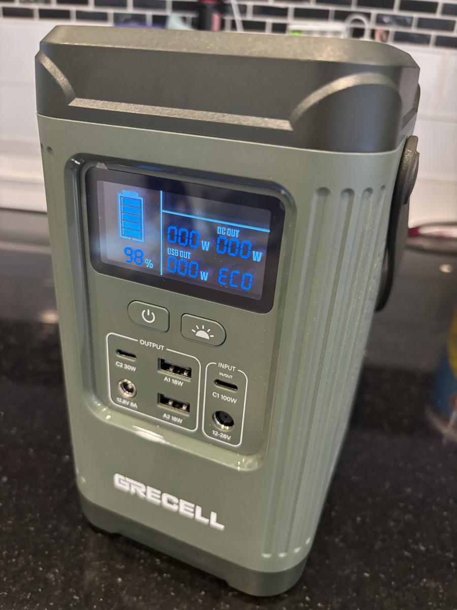 GRECELL 240w portable power station review - The Gadgeteer