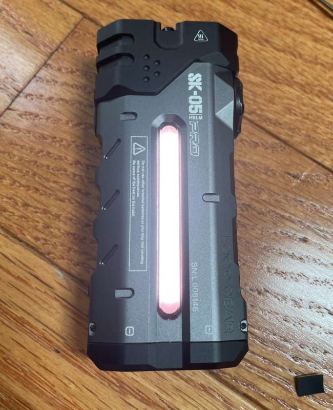 Loop Gear SK-05 Helm Pro dual-lens flashlight review - A fist full of flashlight fury with some ...