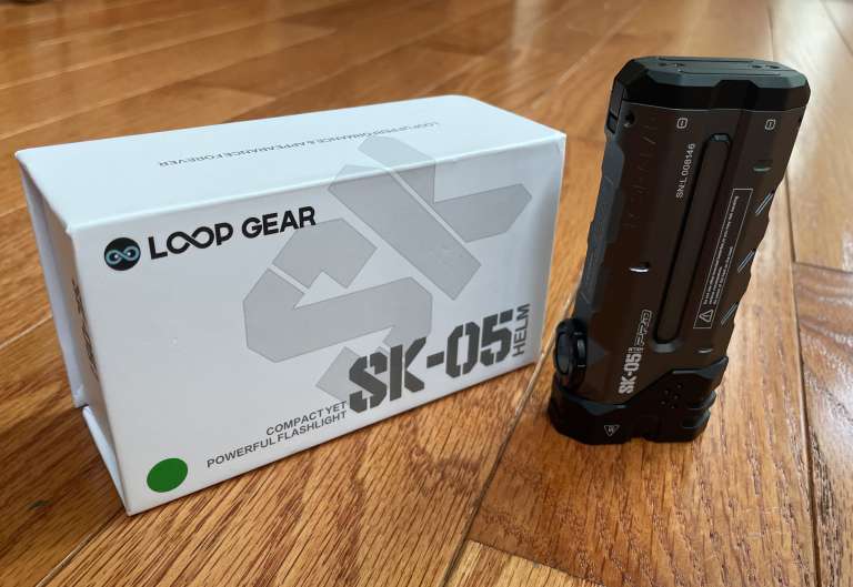 Loop Gear SK-05 Helm Pro dual-lens flashlight review - A fist full of flashlight fury with some ...