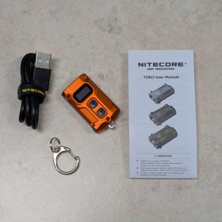 NITECORE TINI3 flashlight review - Lightweight EDC flashlight for your ...