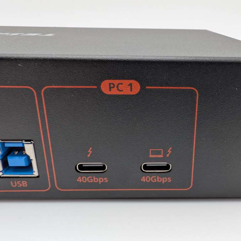 Tesmart Thunderbolt Kvm Switch Review Great As Long As Youre Fine