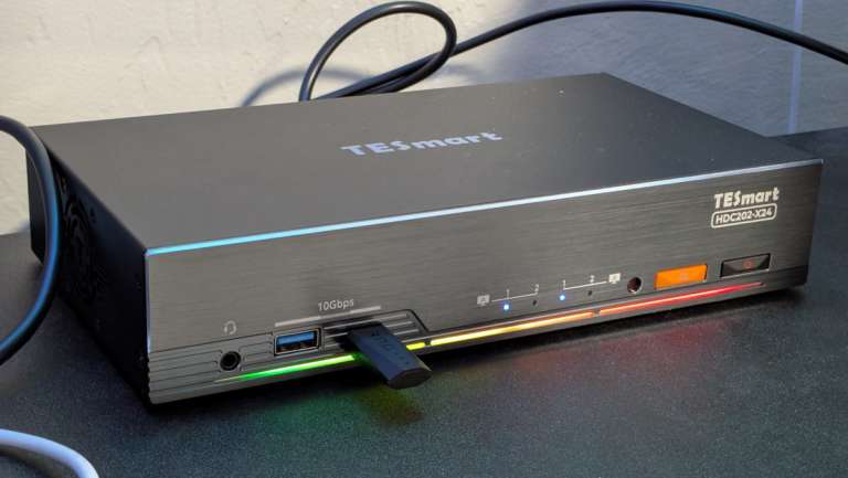 TESmart thunderbolt KVM switch review - great as long as you're fine ...