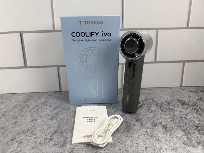 Torras COOLiFY iva rechargeable handheld fan review - Chilly or hot air? - The Gadgeteer