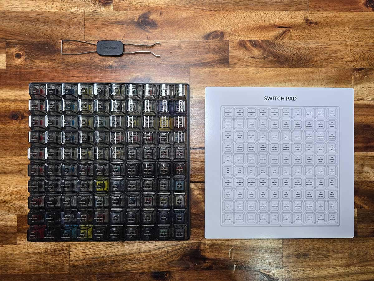Keychron Switch Tester 100 Max Edition review - 100 mechanical switches ...