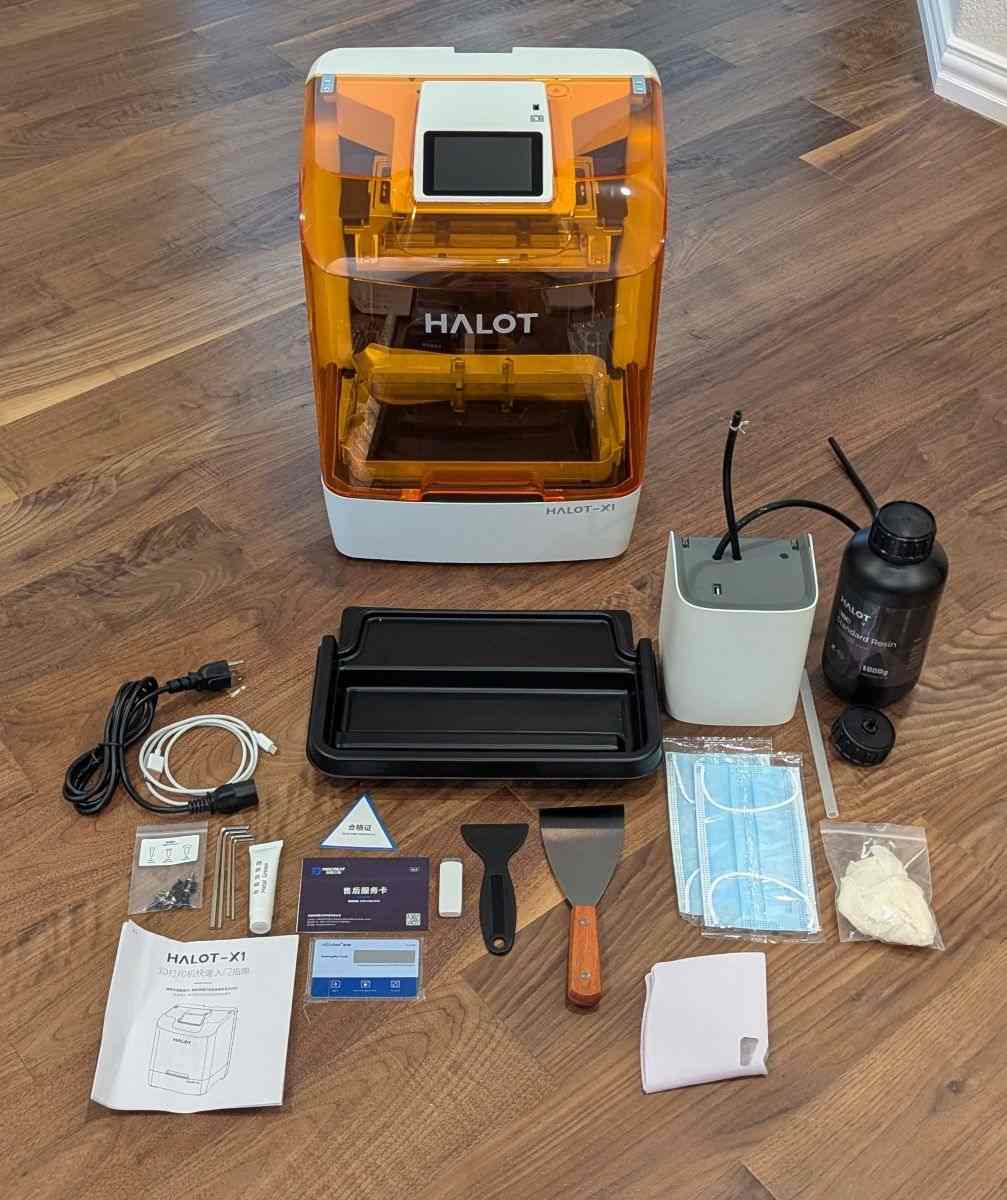 PioCreat HALOT-X1 Resin 3D Printer, Auto Feed Unit resin management ...