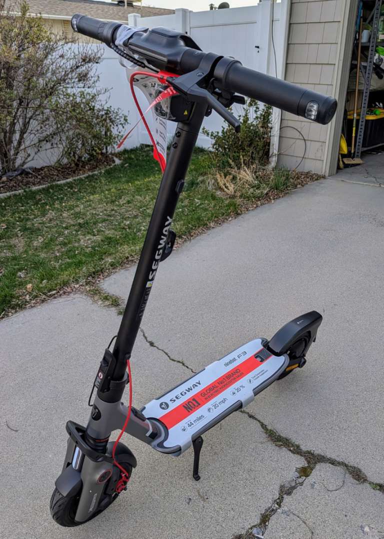 Segway Ninebot Kickscooter F3 electric scooter review - the scooter ...