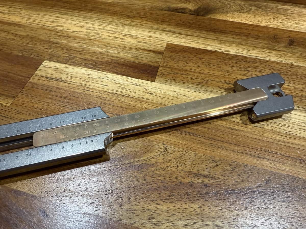 Titaner Mix 3.0 EDC ruler review - The multi-tool of rulers! - The ...