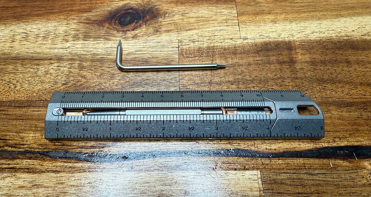 Titaner Mix 3.0 EDC ruler review - The multi-tool of rulers! - The ...