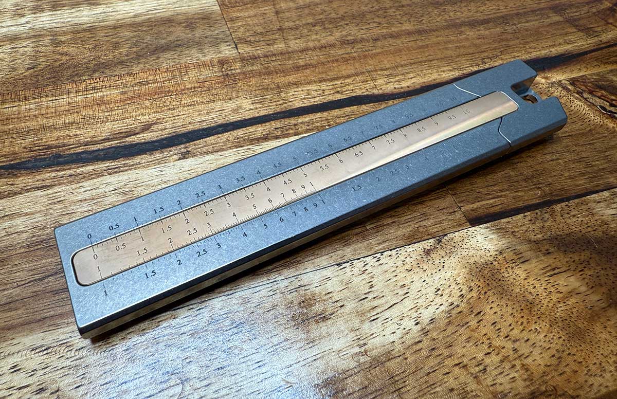 Titaner Mix 3.0 EDC ruler review - The multi-tool of rulers! - The ...