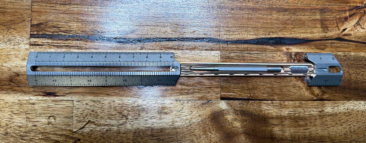 Titaner Mix 3.0 EDC ruler review - The multi-tool of rulers! - The ...