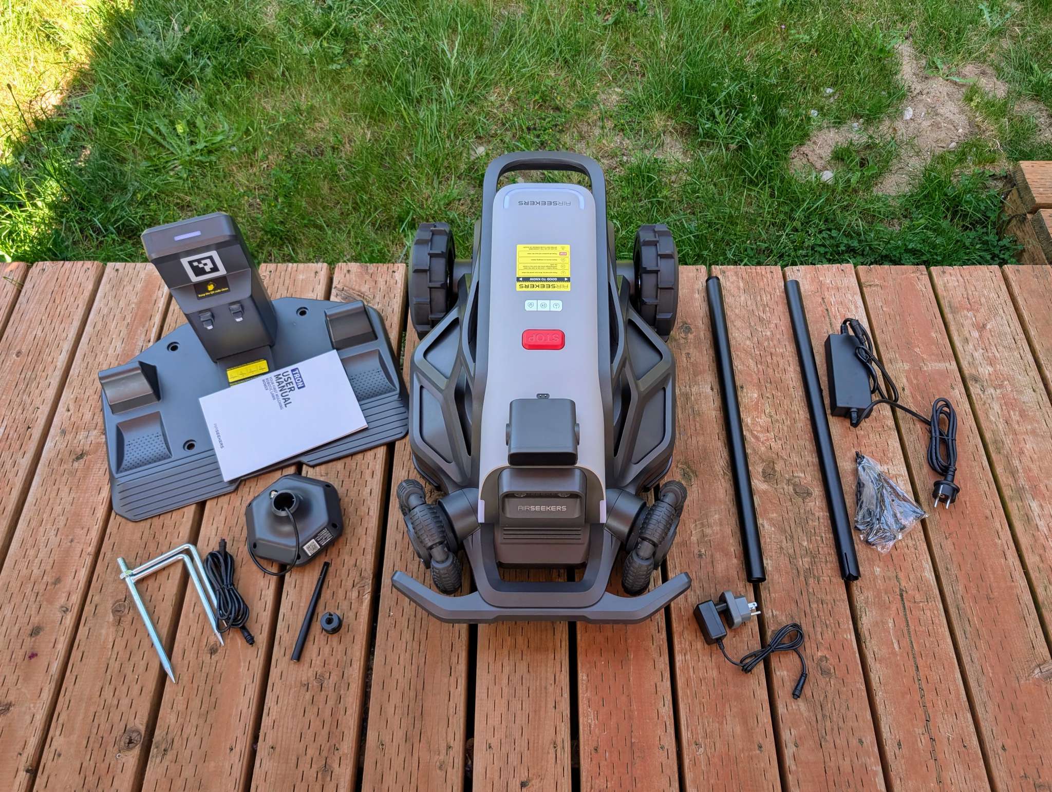 Airseekers Tron 2400 Robotic Lawn Mower review - Mow smarter, not ...