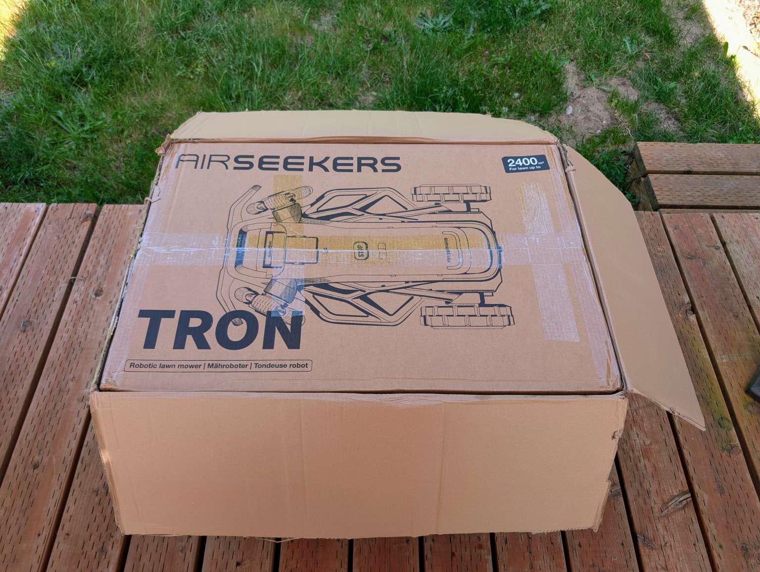 Airseekers Tron 2400 Robotic Lawn Mower review - Mow smarter, not ...