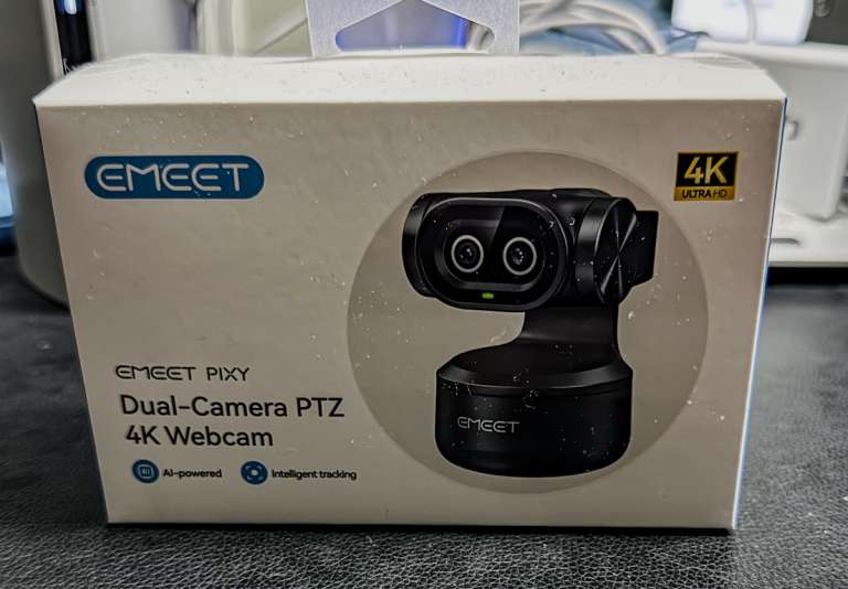 EMEET PIXY PTZ 4K webcam with a dual-camera review - The Gadgeteer