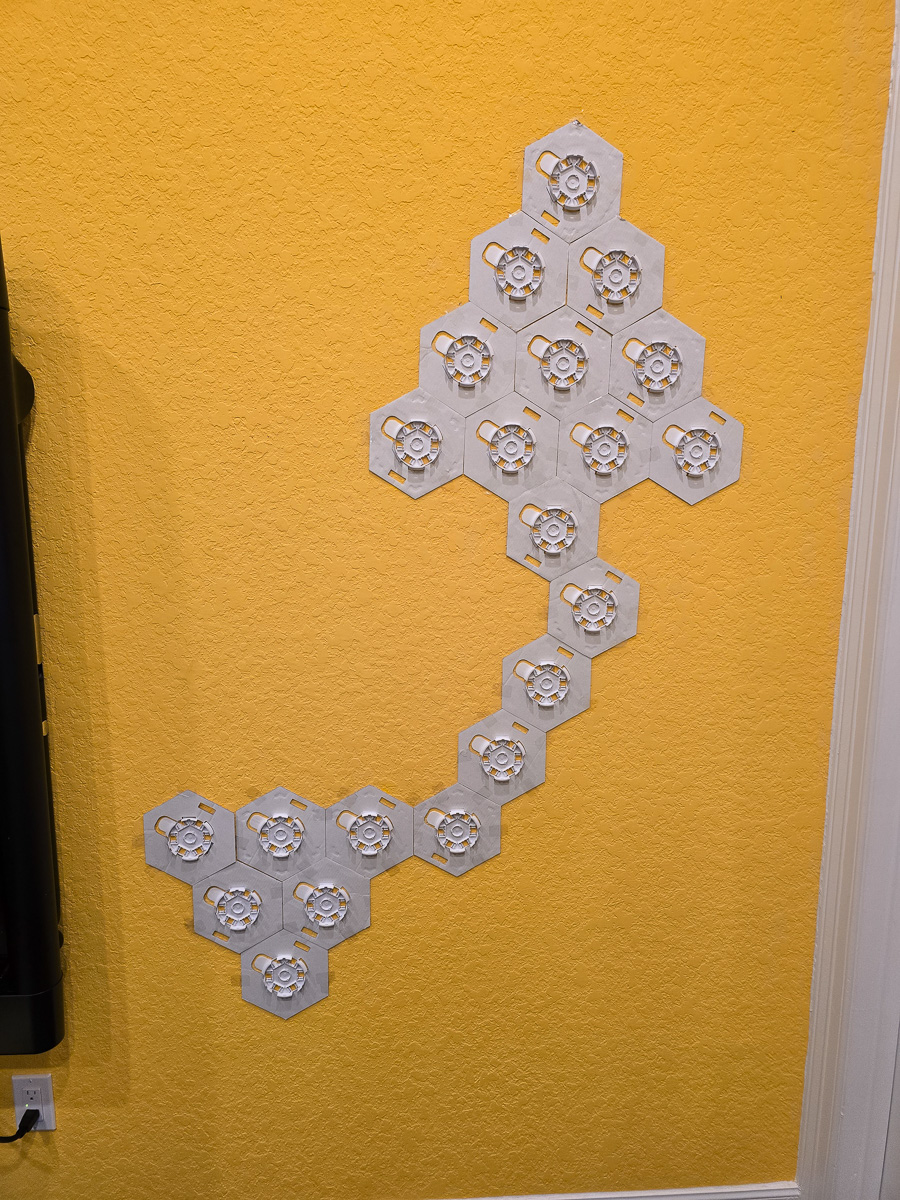linkind Smart Hexagon Panels review - Cool light art for your wall ...