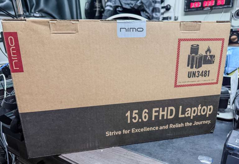 Nimo 15.6" N155 R7 6800H FHD Business Gaming Laptop review - The Gadgeteer