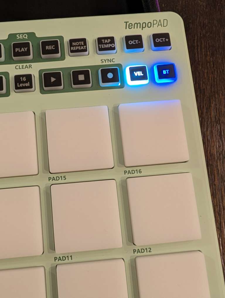 Synido TempoPAD C16 USB-C MIDI pad controller review - The Gadgeteer