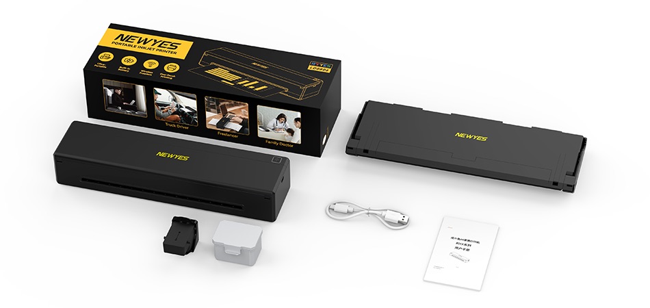 NEWYES LD0806 portable inkjet printer puts printing freedom in your bag ...