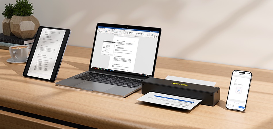 NEWYES LD0806 portable inkjet printer puts printing freedom in your bag ...
