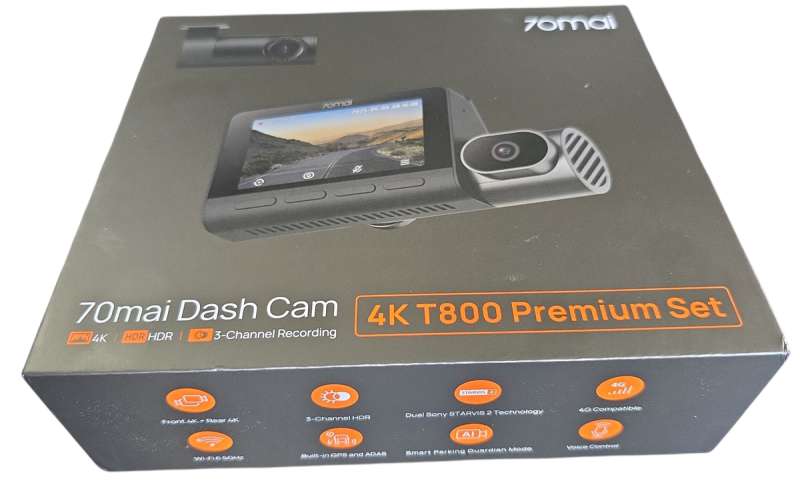 70mai Dash Cam 4K T800 review - Three (cameras) for the money and ...