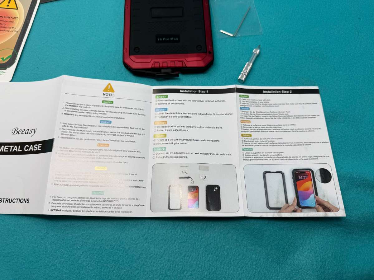 Beeasy iPhone 16 Pro Max shockProof and waterproof case review - The ...